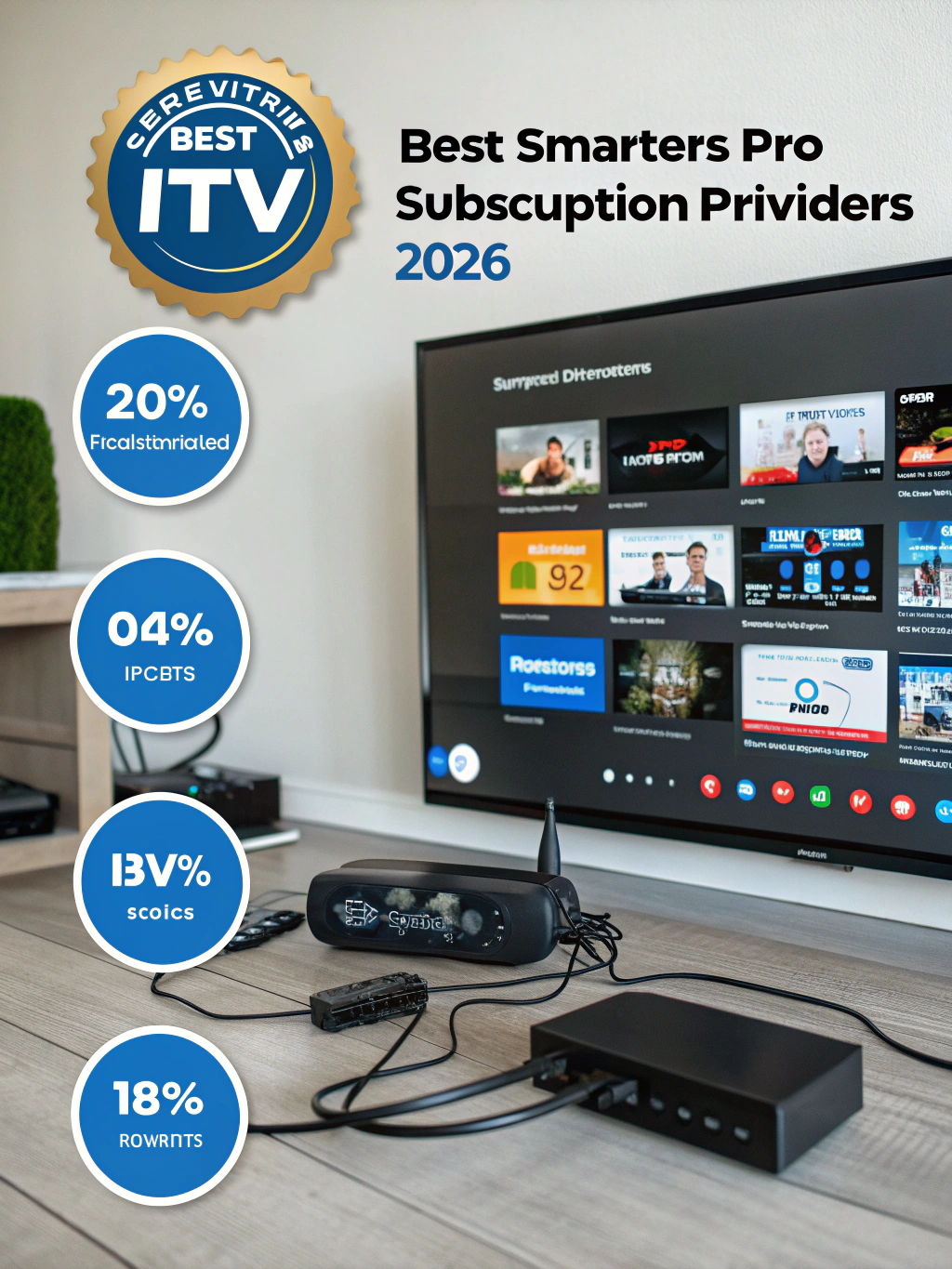 Best IPTV Smarters Pro Subscription Providers in 2026 | Full Guide